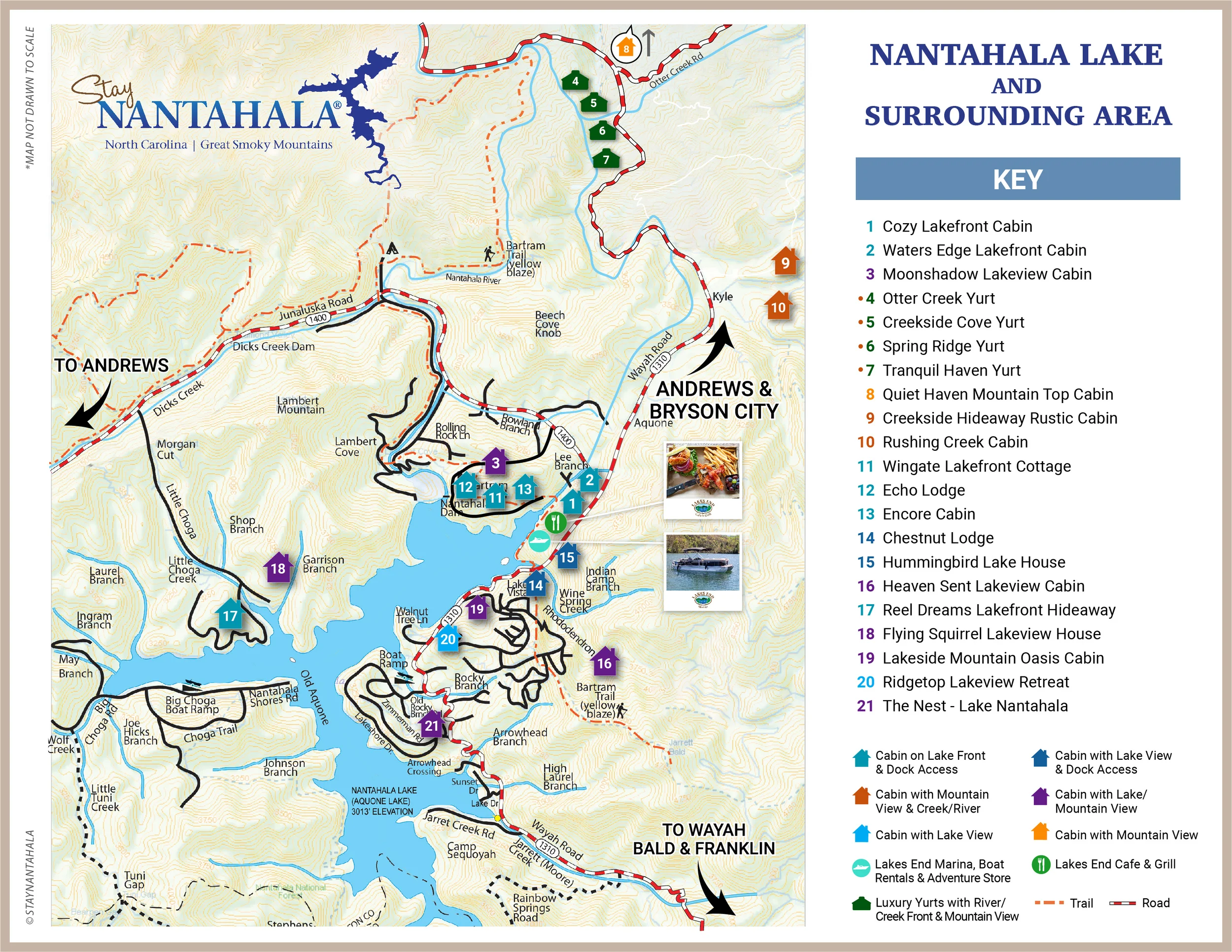 Map | stayNantahala